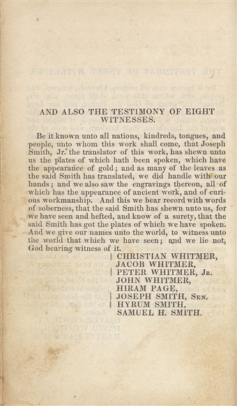 Book of Mormon, 1841, Page iv