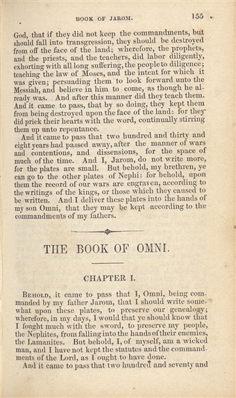 Book of Mormon, 1841, Page 155